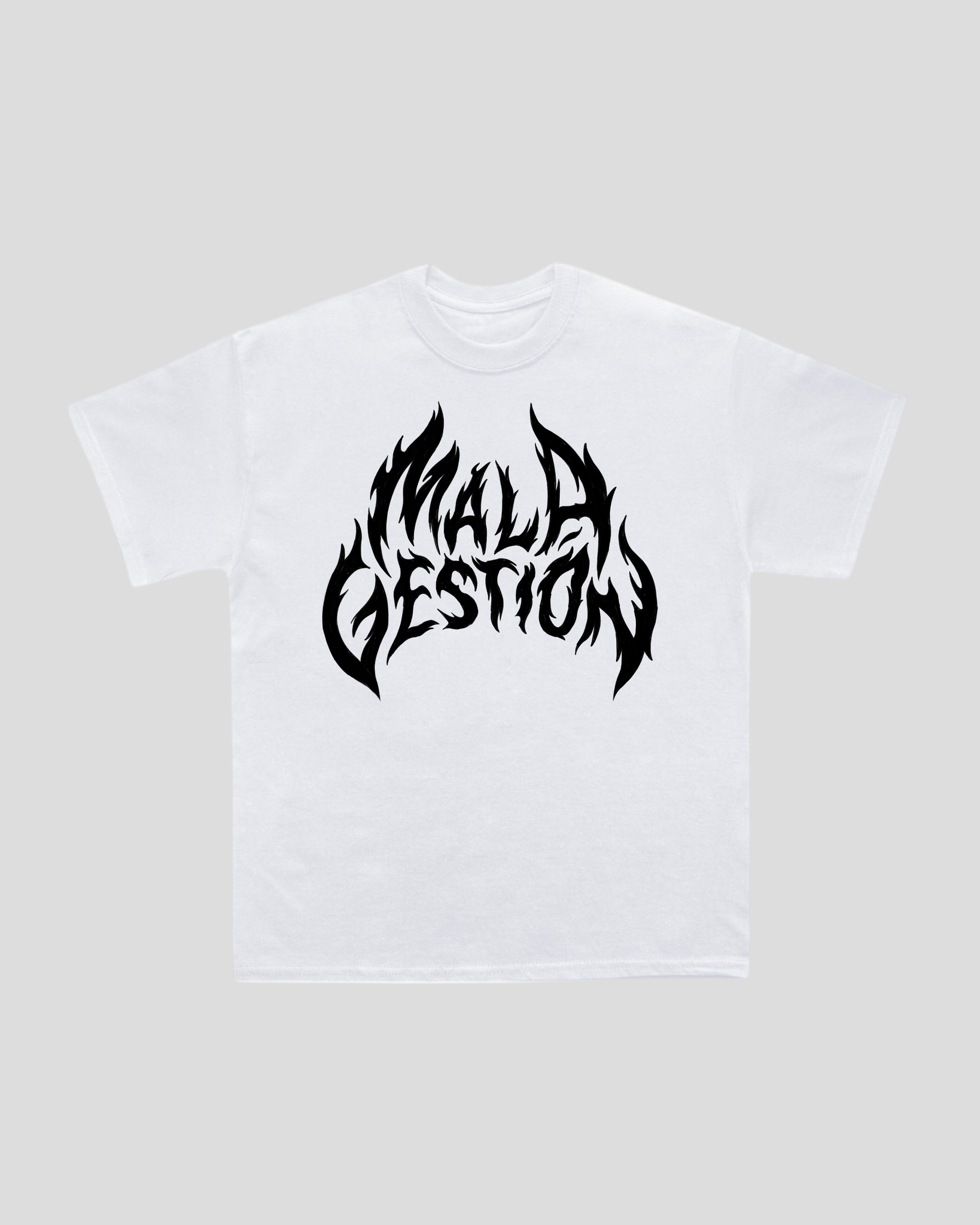 Mala Gestión - Camiseta Logo White – El Recreo Store